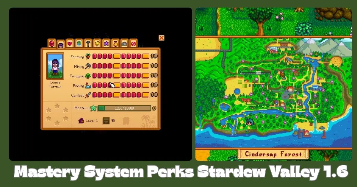 A Comprehensive Guide to Mastery System Perks Stardew Valley 1.6 ...